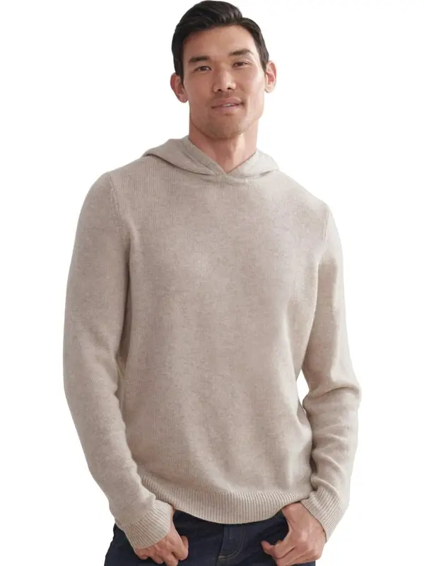 Jenni Kayne Wool-cashmere Hoodie - Tan