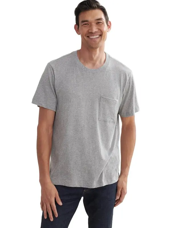 Jenni Kayne Vintage Pocket T-shirt - Grey