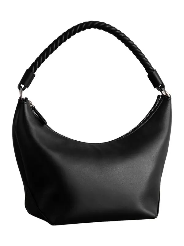 Jenni Kayne Crescent Shoulder Bag - Black