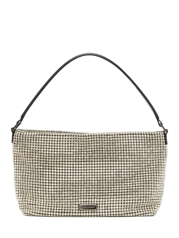 SELF-PORTRAIT Chainmail Shoulder Bag - Silver
