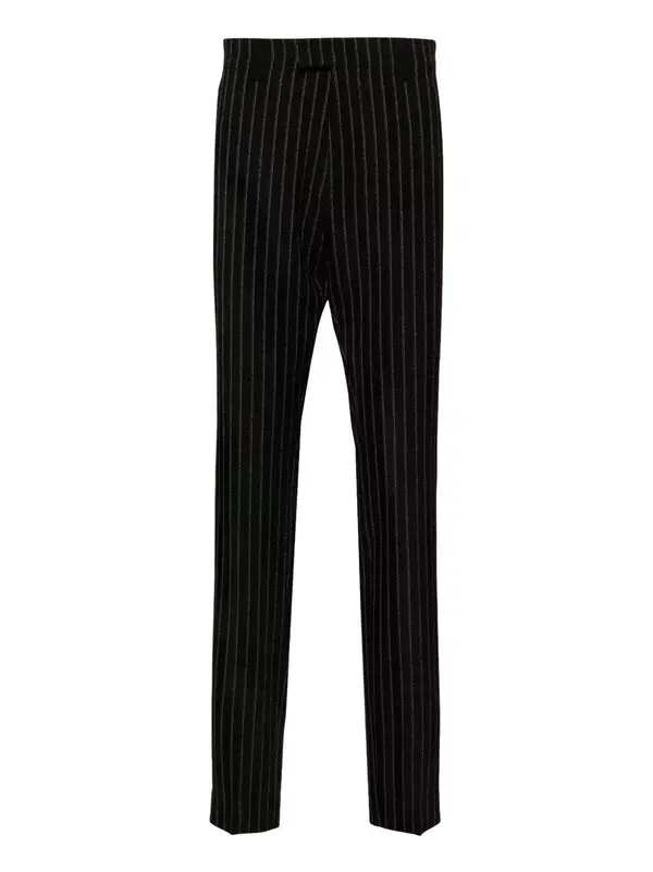 Ami Tailored Virgin Wool Trousers - Black