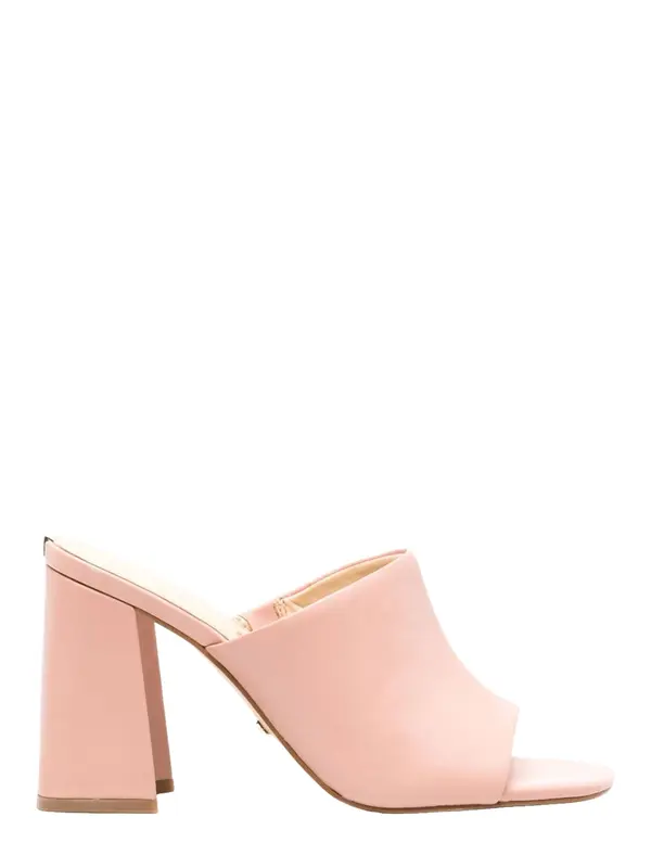 Guess Keila 95mm Leather Sandals - Pink