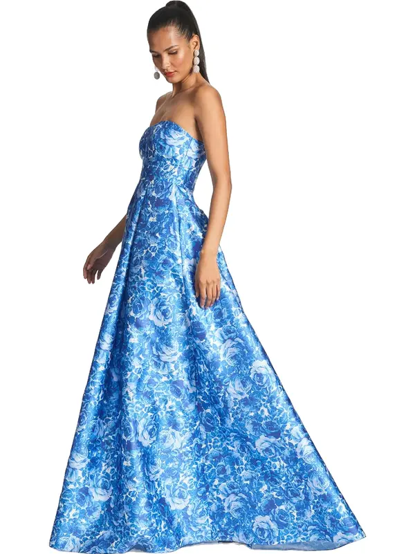 Sachin & Babi Giovanna Gown - Floral