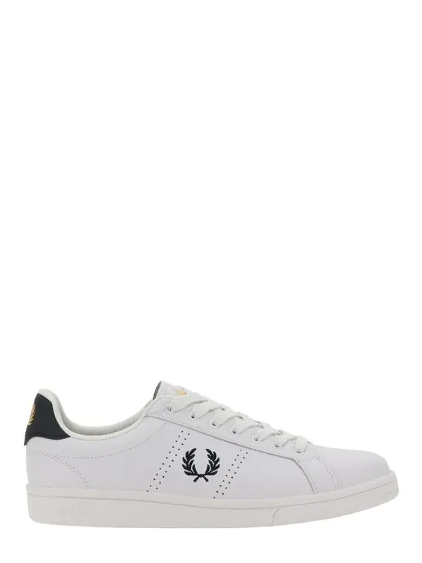 Fred Perry B721 Leather Sneaker - White