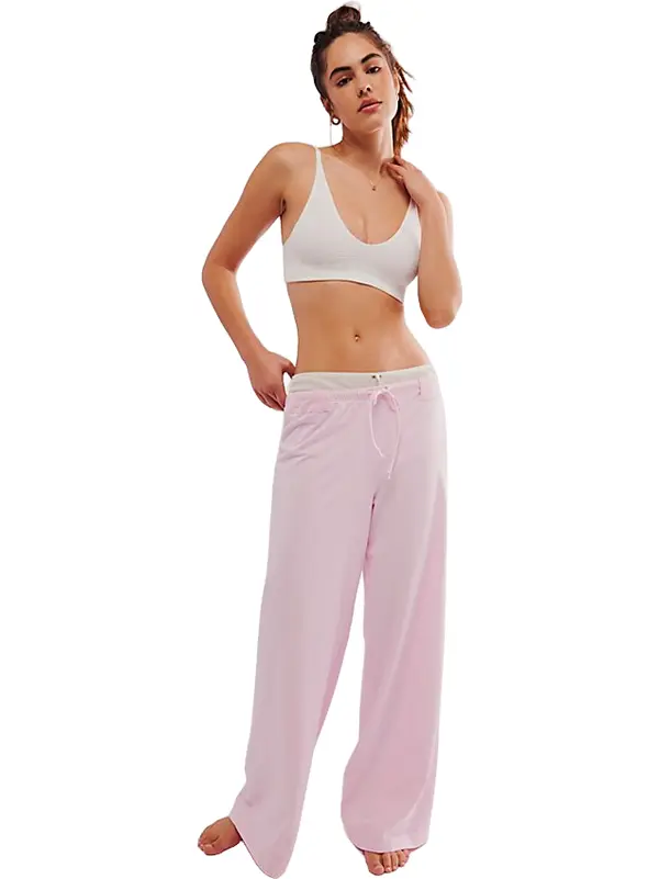 Free People Intimately Out And About Lounge Pants - Pink