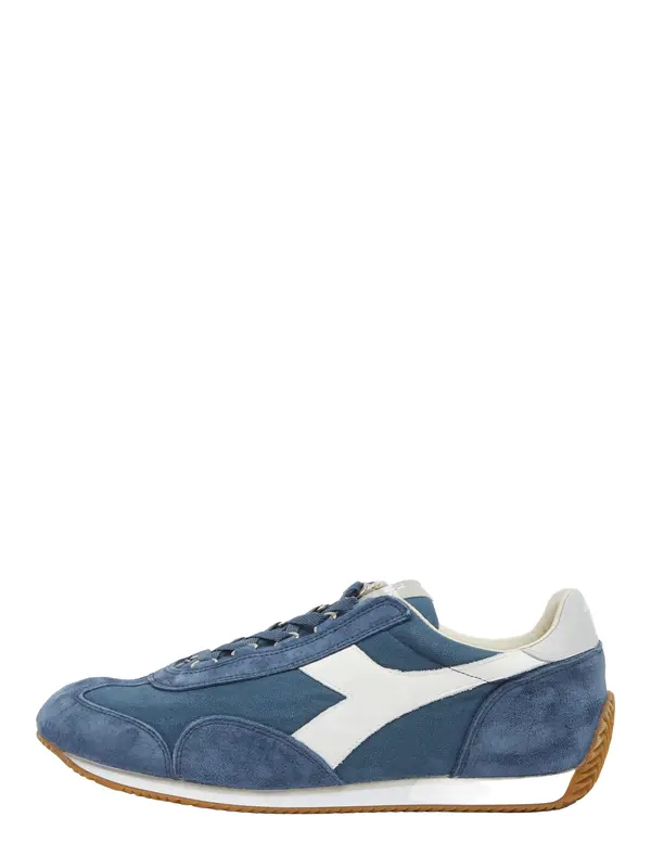 DIADORA Equipe H Canvas Stone Wash Sneakers - Blue Stellar