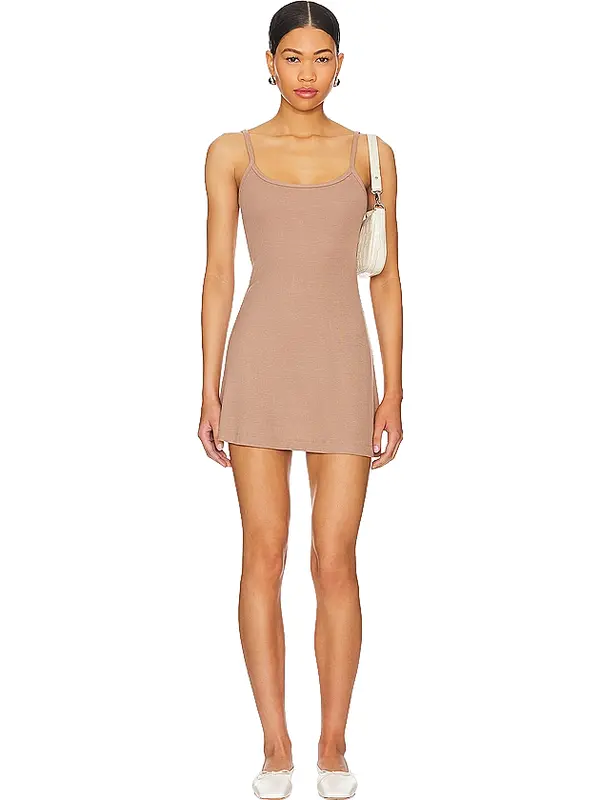 WELLBEING + BEINGWELL Layla Dress - Fresco Brown