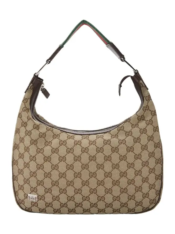 Gucci Original Gg Canvas Pop Hobo - Brown