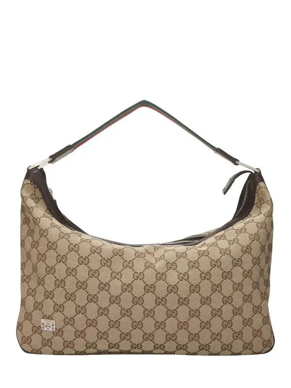 Gucci Original Gg Canvas Pop Hobo - Brown