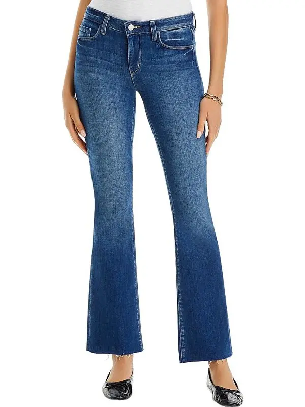 L'Agence Sneeki Low Rise Sneaker Jeans - Hasting
