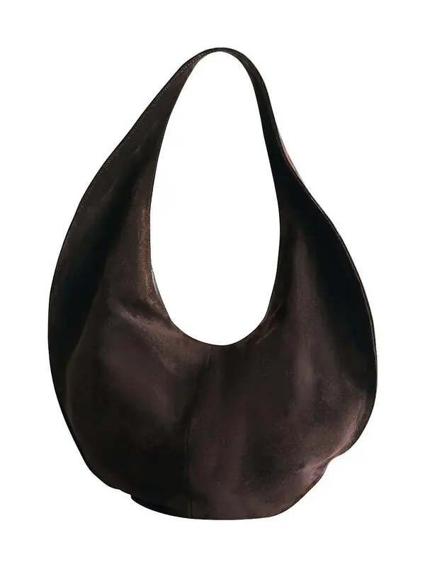 MAEDEN Market Suede Tote Bag - Cocoa Suede