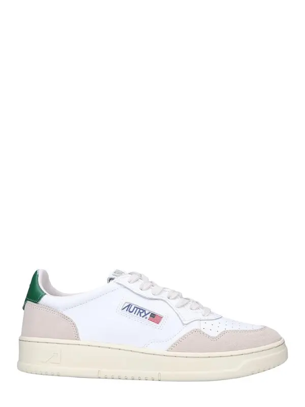 AUTRY Leather Medalist Sneakers - White