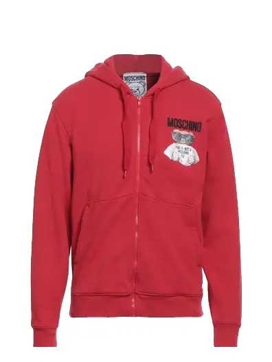 Moschino Cotton Sweatshirt - Red