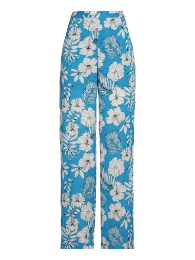 Pinko Crepe Wide Leg Pants - Blue