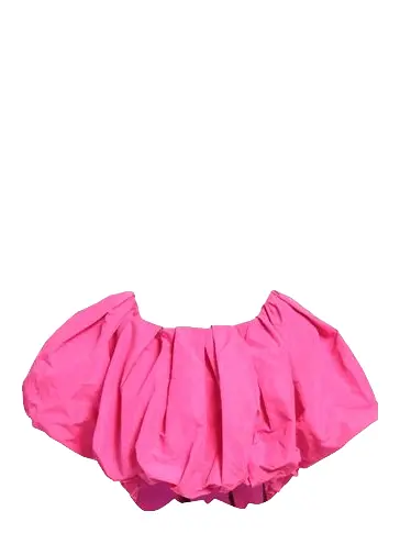 Pinko Off-the-shoulder Taffeta Top - Pink