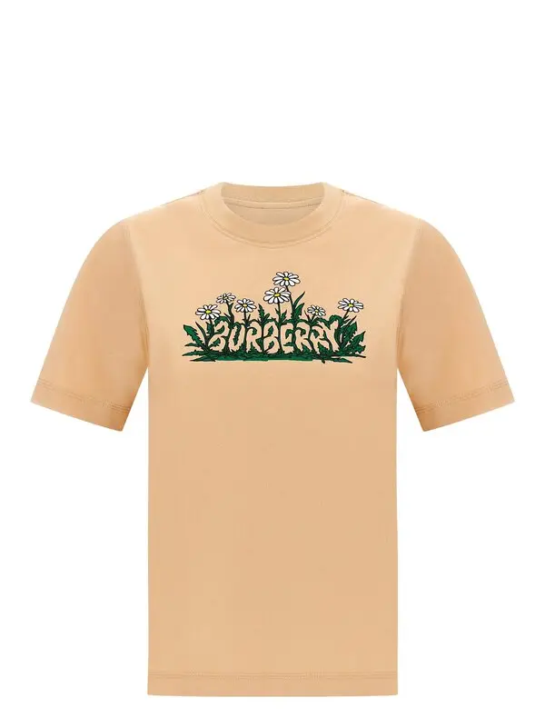 Burberry Printed T-shirt - Pink