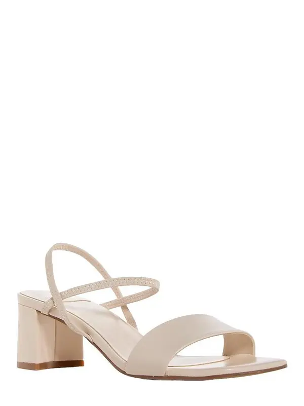 Jeffrey Campbell Adapt Slingback Sandals - Cream