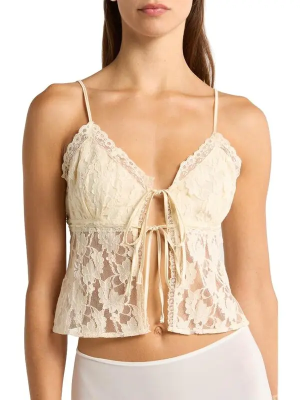 Free People Intimately Fp Daylight Lace Camisole - Cream