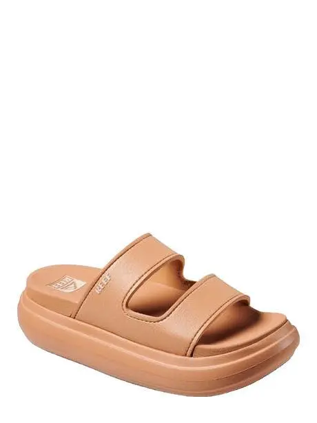 Reef Bondi Platform Slide Sandal - Natural