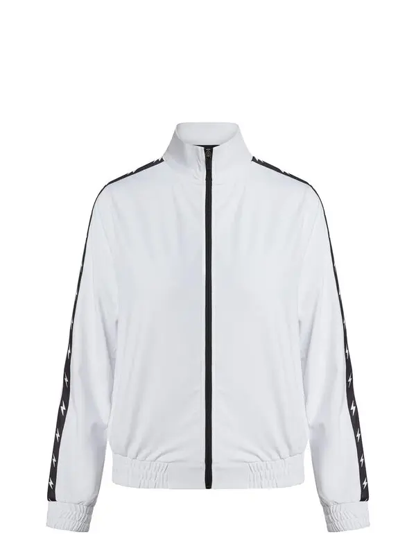 ELECTRIC YOGA Bolt Track Jacket - White/black