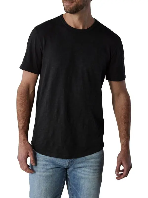THE NORMAL BRAND Legacy Perfect Cotton T-shirt - Black