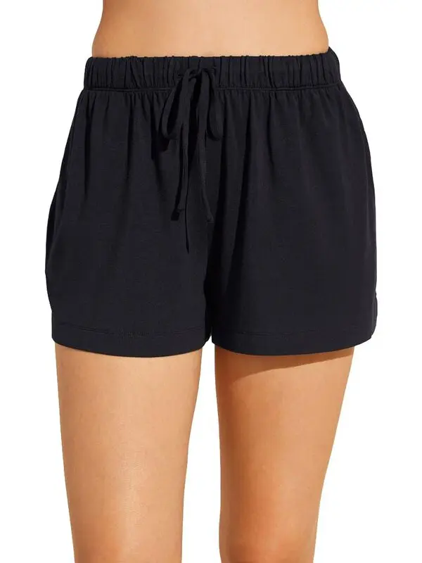 Eberjey Gisele Pajama Shorts - Black
