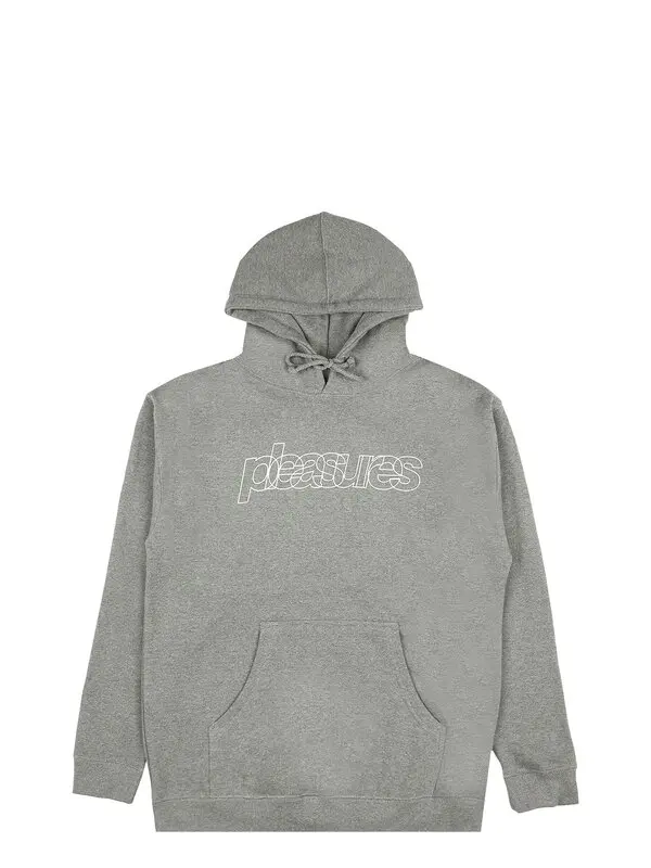 PLEASURES Flight Hoodie - Grey