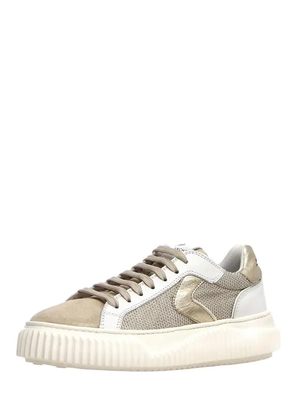 VOILE BLANCHE Lipari Sneaker - Sand White