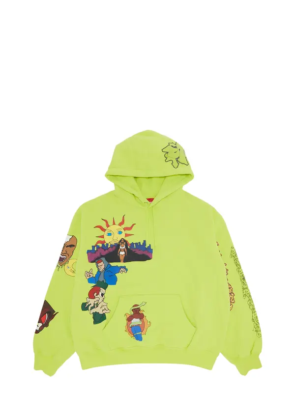 Supreme Sunrise Hooded Sweatshirt - Green