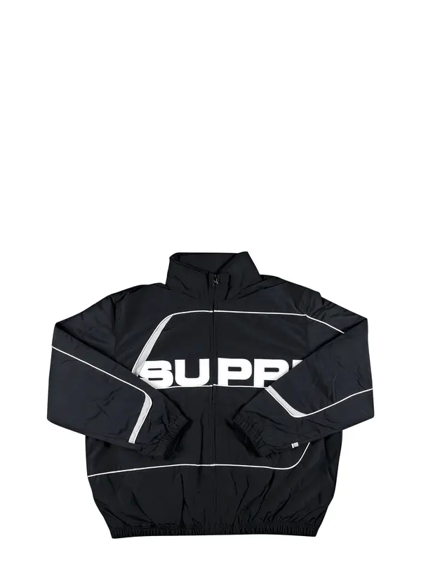Supreme Paneled Track Jacket - Black