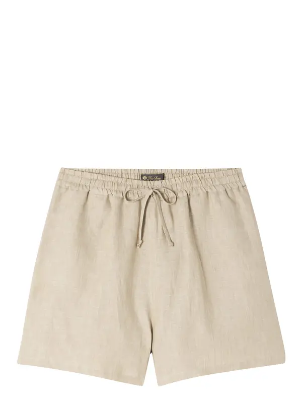Loro Piana Linen Shorts - Neutrals