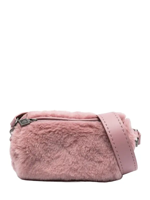 Max Mara Small Teddy Roll Cross Body Bag - Pink