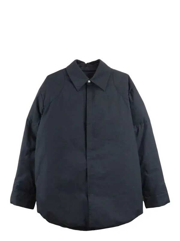 JIL SANDER Padded Cotton Jacket - Blue