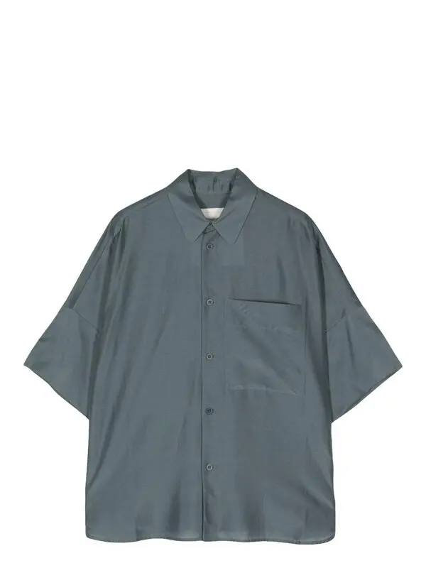 TOOGOOD The Tinker Cotton-silk Shirt - Blue