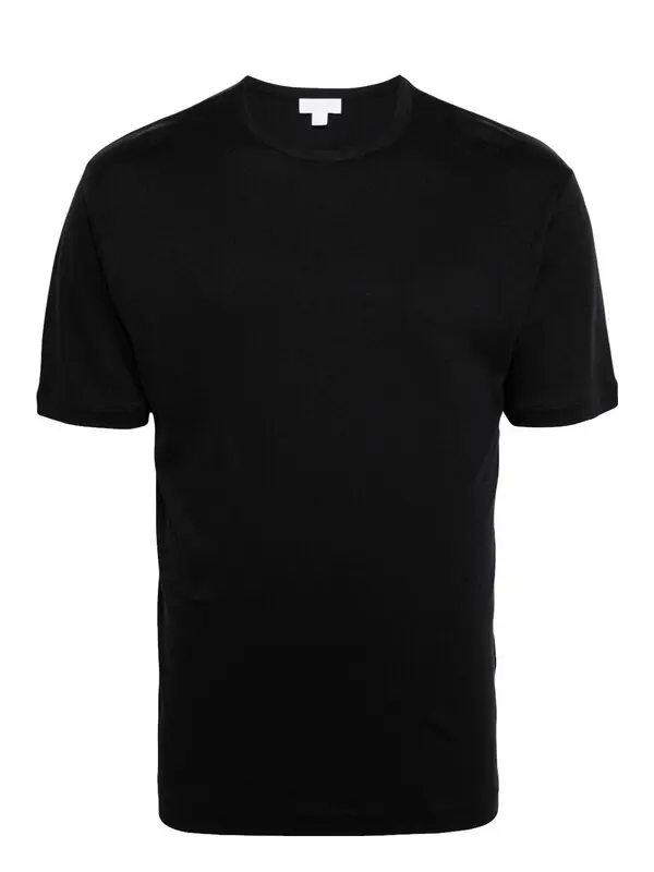 Sunspel Crew-neck Cotton T-shirt - Black