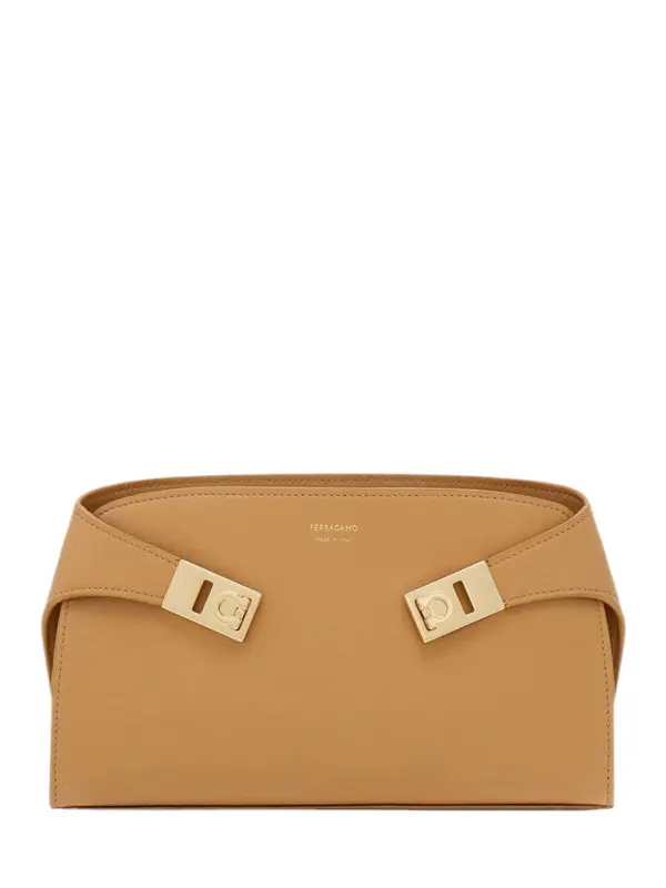 FERRAGAMO Mini Hug Crossbody Bag - Neutrals