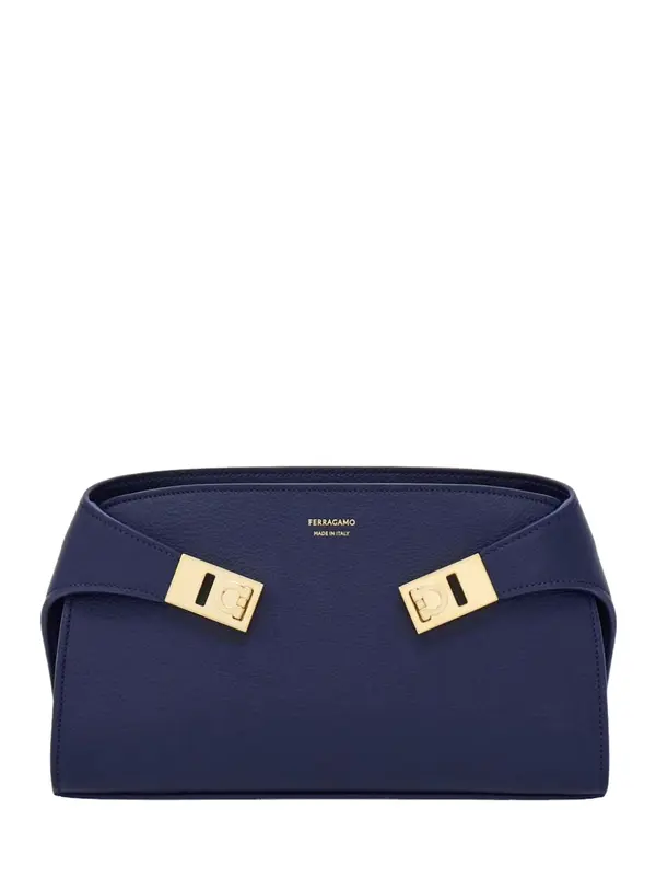 FERRAGAMO Mini Hug Crossbody Bag - Blue