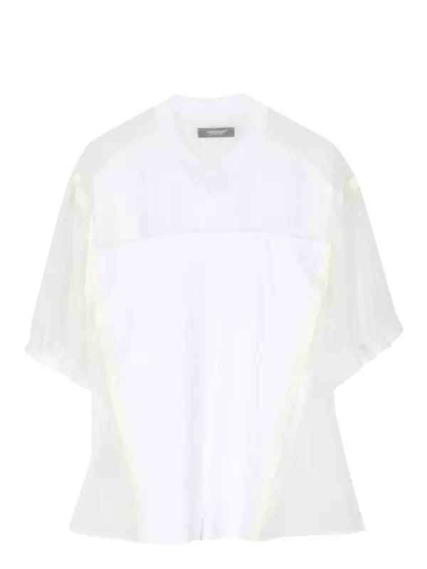 UNDERCOVERISM Layered Cotton T-shirt - White