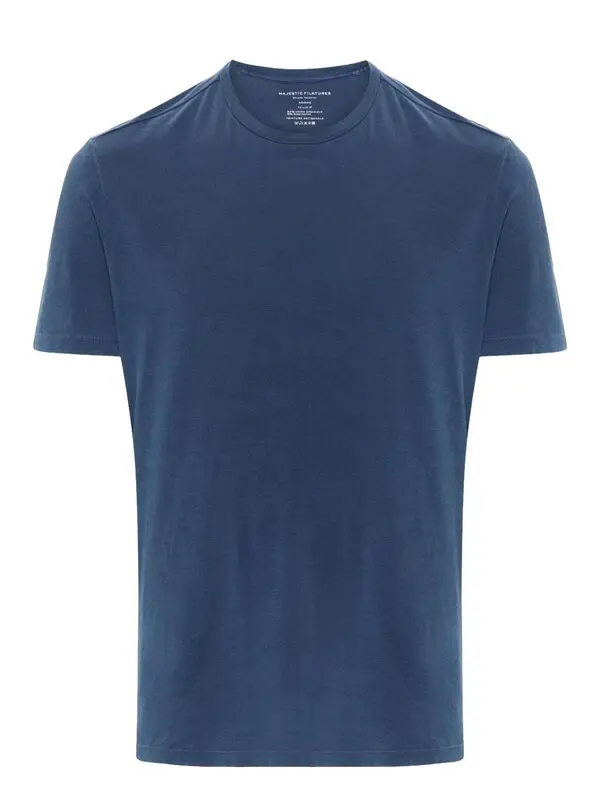 Majestic Filatures Organic-cotton T-shirt - Blue