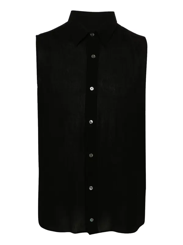Ami De Coeur Monogram Shirt - Black
