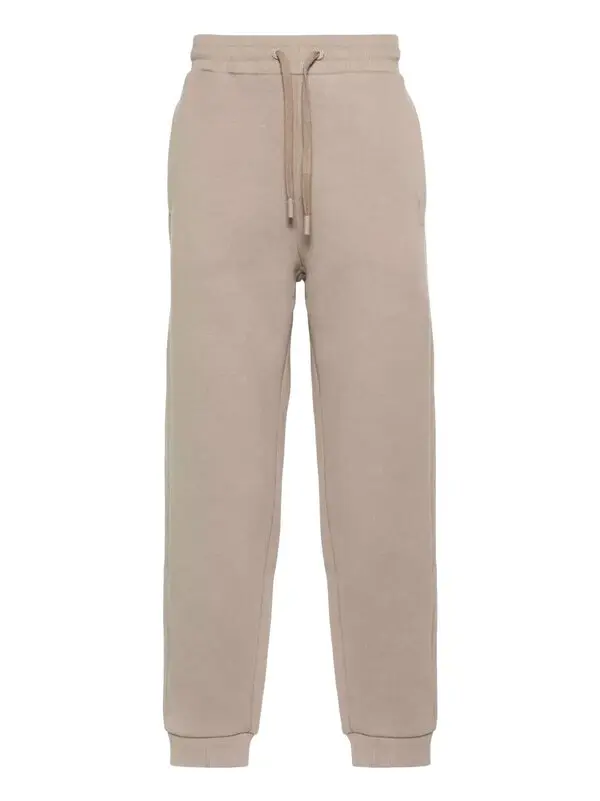 Ami Embossed-logo Track Pants - Neutrals