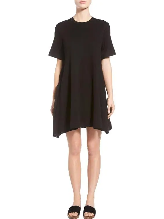 Proenza Schouler Flared Jersey Dress - Black