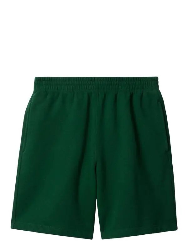 Burberry Cotton Track Shorts - Green