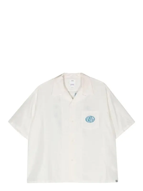 Visvim Crosby Silk Shirt - Neutrals