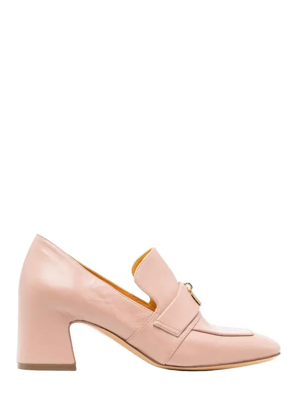 MADISON.MAISON Lock 55mm Leather Pumps - Pink