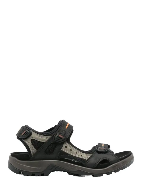 Ecco Offroad Touch-strap Sandals - Black