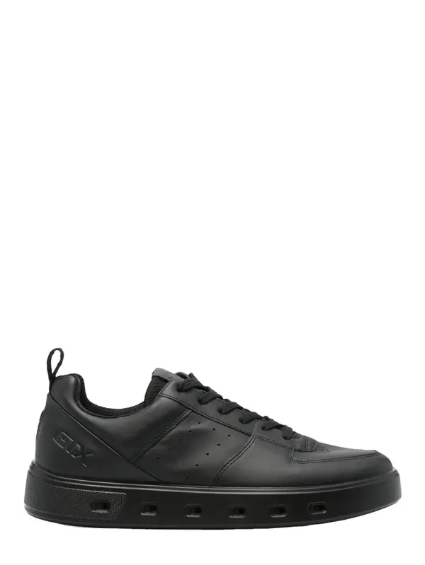 Ecco Street7 20 Leather Sneakers - Black