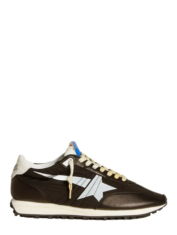Golden Goose Marathon Panelled Sneakers - Black