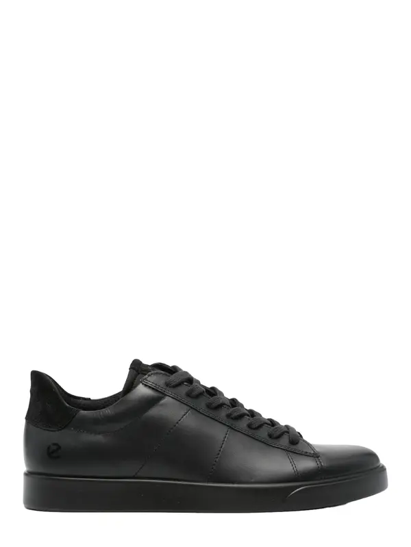 Ecco Lite M Leather Sneakers - Black