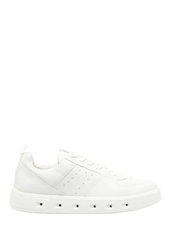 Ecco Street 720 Leather Sneakers - Neutrals